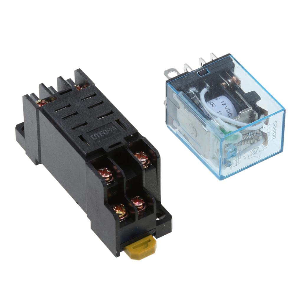Buy Online SPIDER Automation (LY2NJ) RELAY 12V DC 10A 8-PIN DPDT, Coil ...