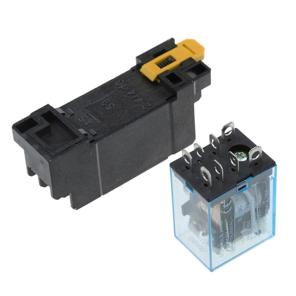 Buy Online SPIDER Automation (LY2NJ) RELAY 12V DC 10A 8-PIN DPDT, Coil ...