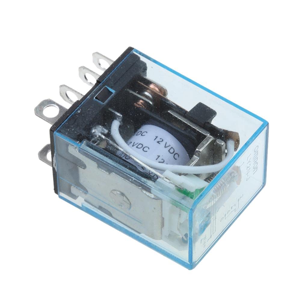 Buy Online SPIDER Automation (LY2NJ) RELAY 12V DC 10A 8-PIN DPDT, Coil ...